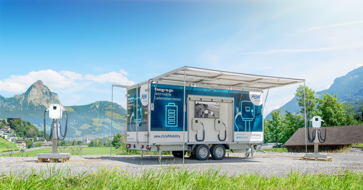 Energy to go: Unsere mobile Ladestation für Veranstaltungen