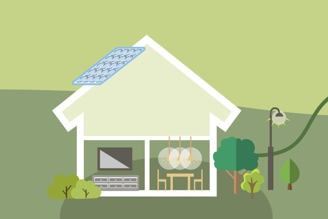 Wie kommt der Strom in die Steckdose?