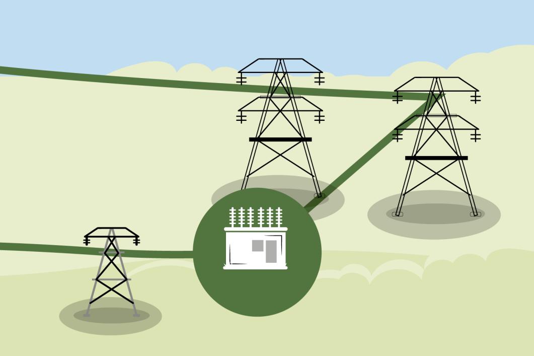 Wie kommt der Strom in die Steckdose?